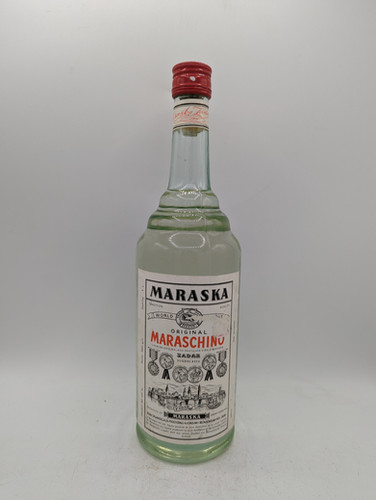 Maraska Maraschino Cherry Liqueur Croatia Litre 1970's | Underwood Wines