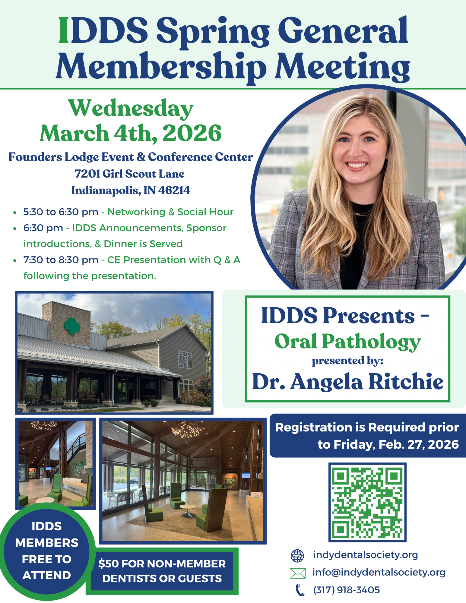 IDDS Spring General Membership Meeting | IDDS