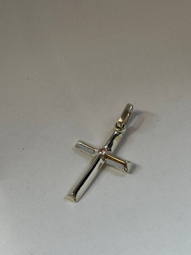 Cross Aria for kids Silver 950 | Greenfield Jewelry
