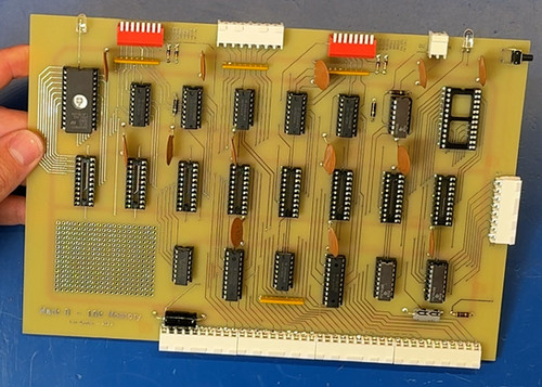 Mark-8 Minicomputer ROM Board | Artem Kalinchuk