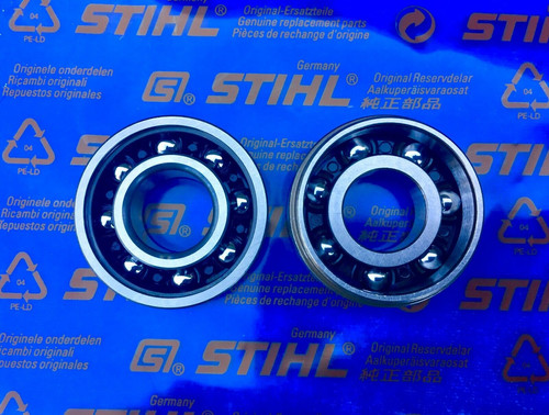 STIHL Genuine 044 MS440 046 MS460 MS461 Case Bearing Set # 9523 003 ...