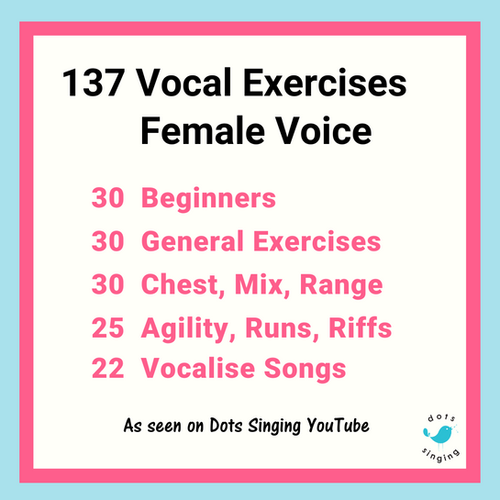 Bundle of 5 Albums: Vocal Exercises Collection for Singers