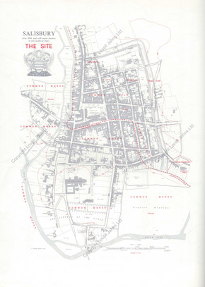 Salisbury | Town Historic Maps & Articles | Historic Town's Trust