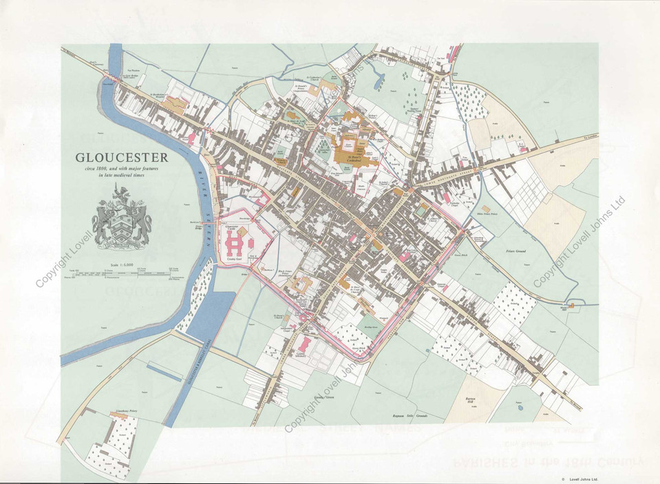 Gloucester | Town Historic Maps & Articles | Historic Town's Trust