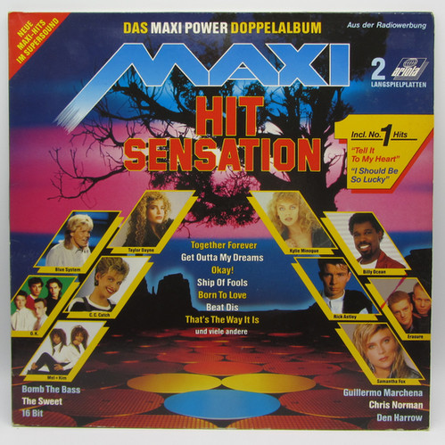 Various – Maxi Hit Sensation - Das Maxi Power Doppelalbum - PLAK | Plakolik