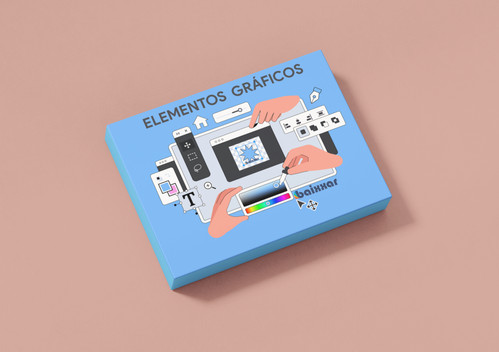 Kit Elementos Gráficos PNG Completo | Baixxar