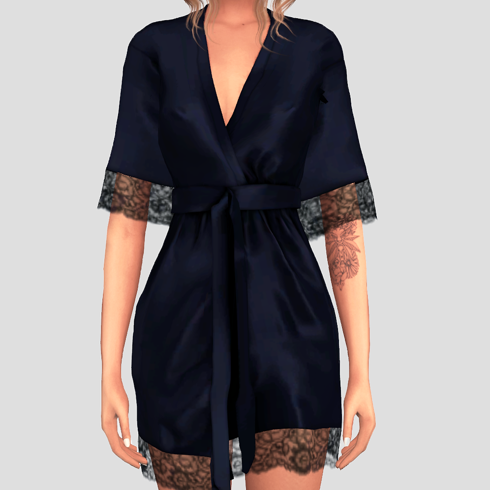 Satin robe | snailrow