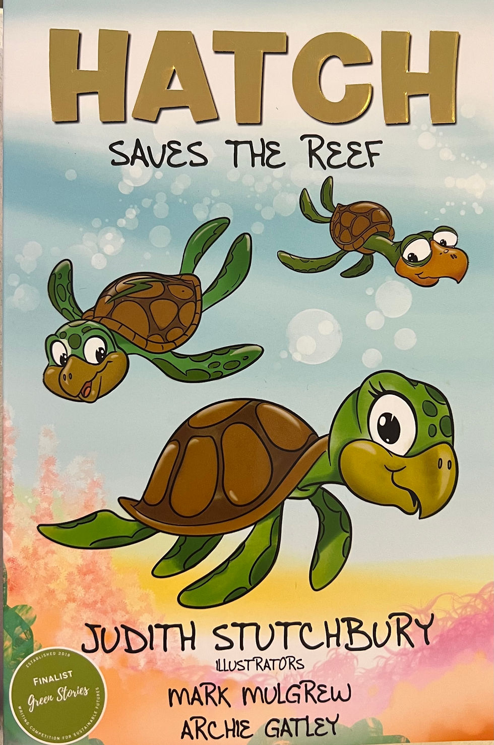 HATCH saves the reef | book