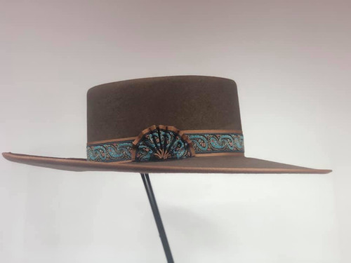 Pecan & Coffee / Turquoise Buckarette | Montana Rio, Inc.