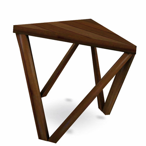 Triangle End Table | ecospacedesign