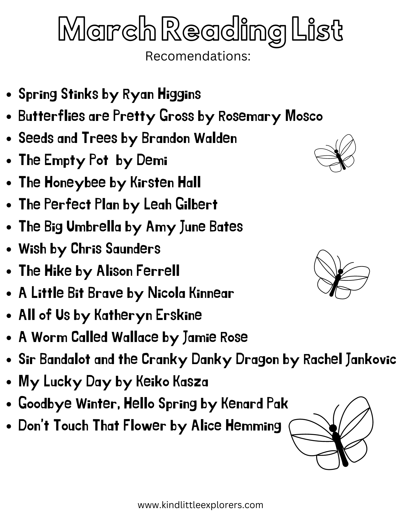 March's Must-Read Children's Picture Books