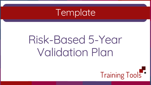 Template: Risk-Based 5-Year Validation Plan | RTO & VET Services