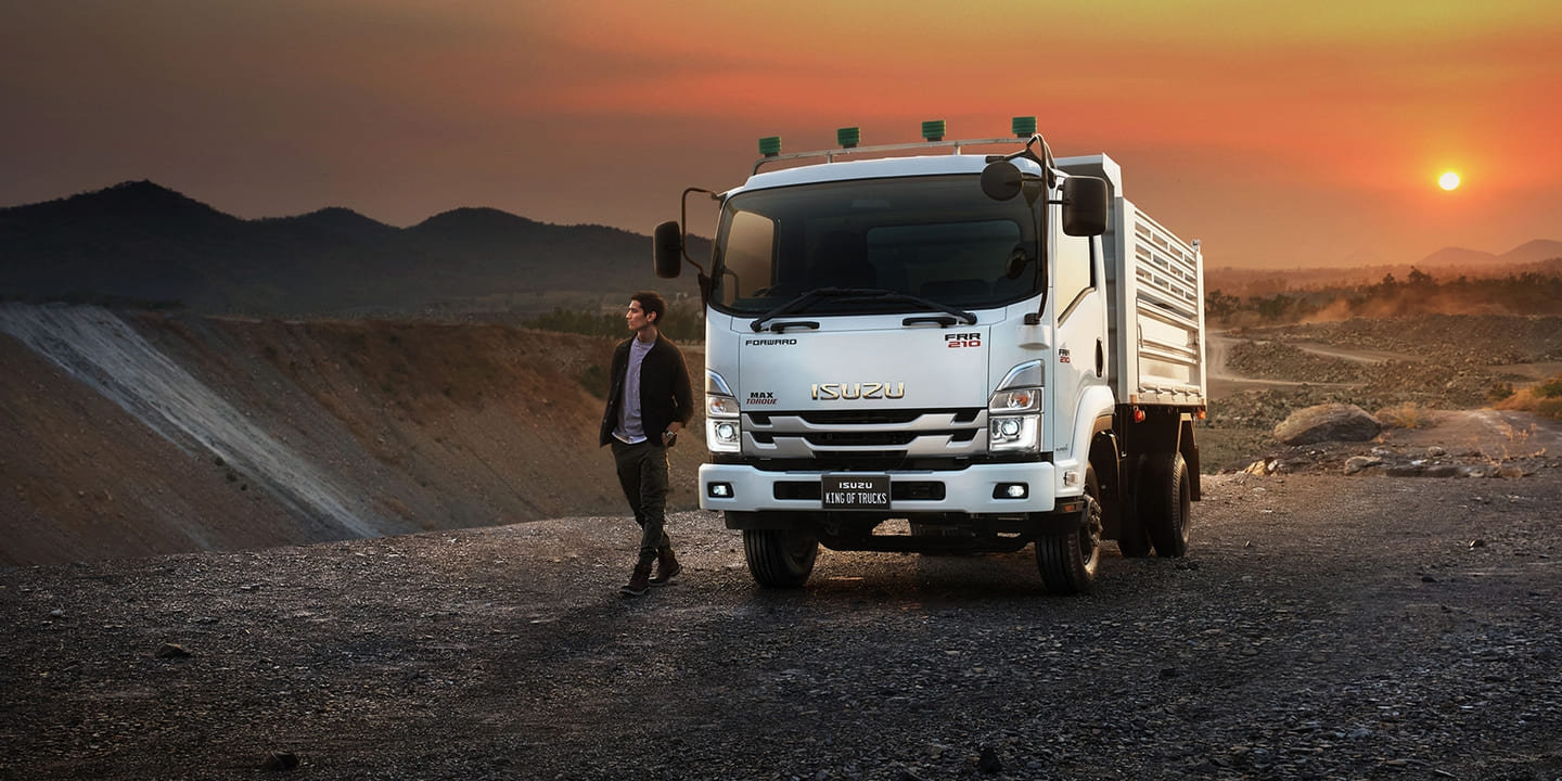 อีซูซุรถบรรทุก ประเภท 6 ล้อ ขนาดกลาง | ISUZU HAT GROUP