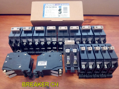 Breaker Tipo CH, Variedad de Amperajes (Certificados) | lascotecnologia