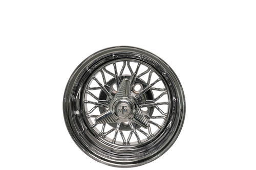 CHROME 3-BAR CAP (SINGLE) | 83s®/84s® Wire Wheel – Texan Wire Wheels