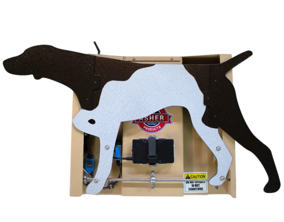 Remote Backing Dog with German Shorthaired Pointer Silhouette | Part # ...