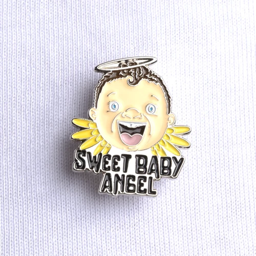 Sweet Baby Angel Pin | Wilko Rehashed
