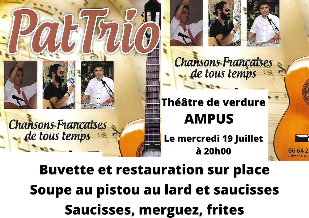 CONCERT AU THEATRE DE VERDURE