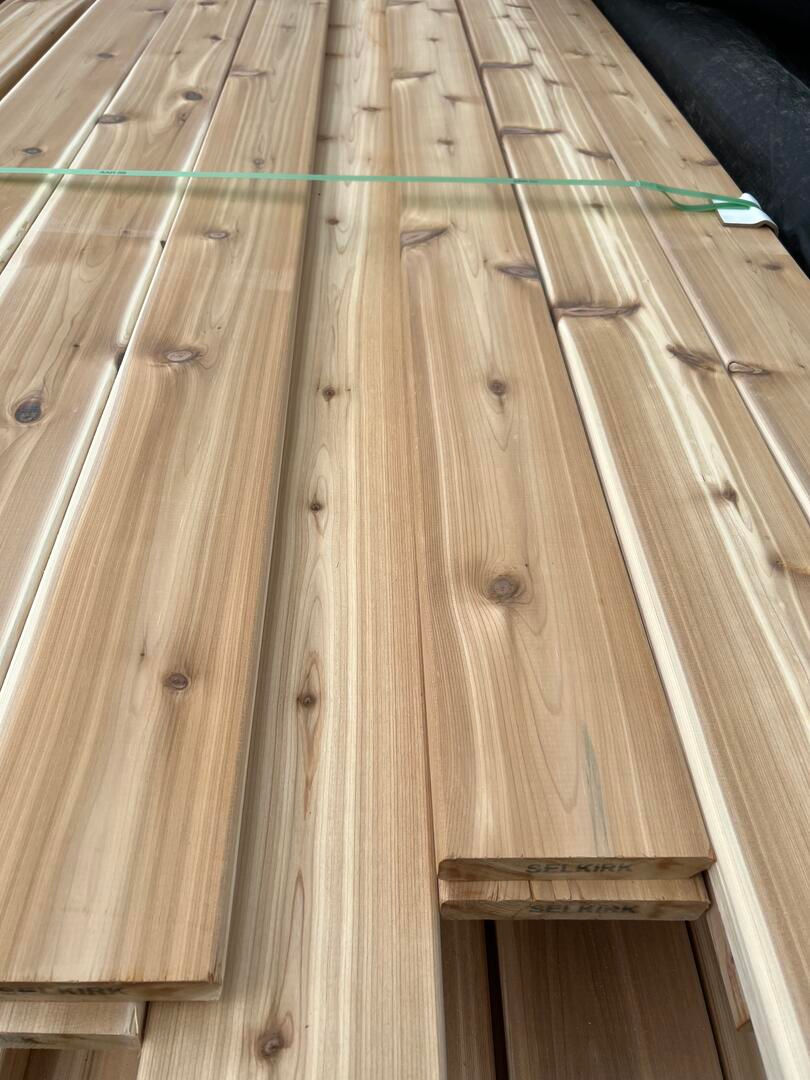 Western Red Cedar Lumber Supplier | Quality Cedar Products