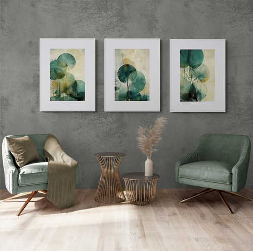 Abstract Green Patterns | Gwarnic Malta