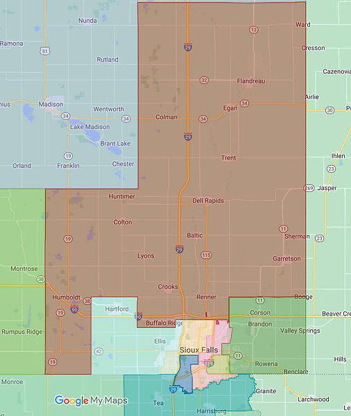 Districts | Minnehaha County Democratic Party