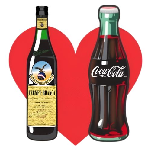 Fernet con coca | Stickerland
