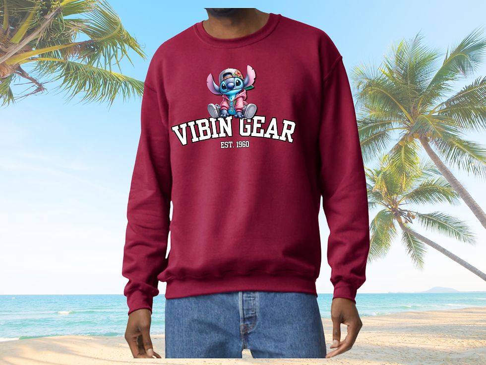 Stitch Gear Crew Neck | Vibin Gear