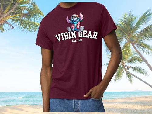 Stitch Gear Graphic Tee | Vibin Gear