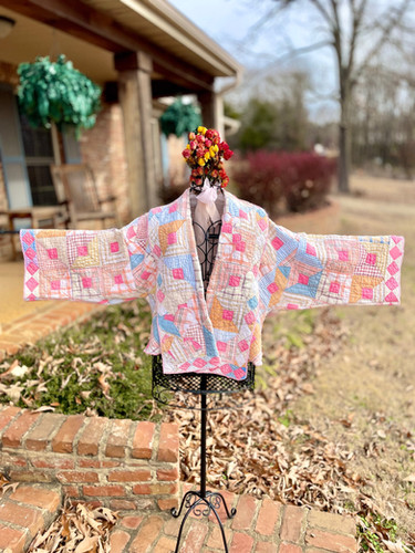Jennifer | Quilt Patchwork Jacket & Cocoon Coat | Jeff’s Jen Designs