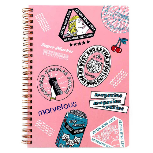 A5-sized Notebook / Label / HARUNA YAMAKAWA | The Posters