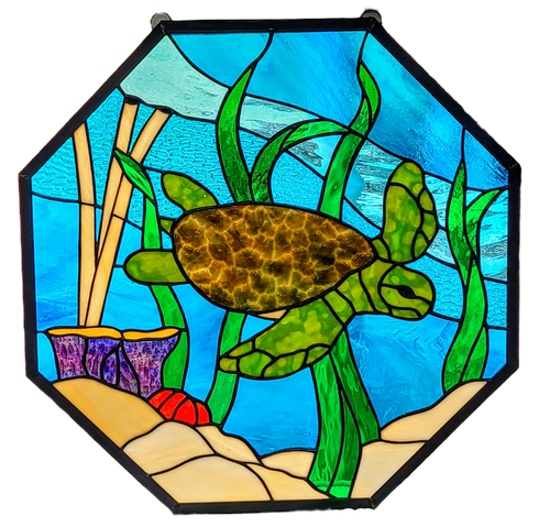 Sea Turtle Octagon | A Glass Menagerie