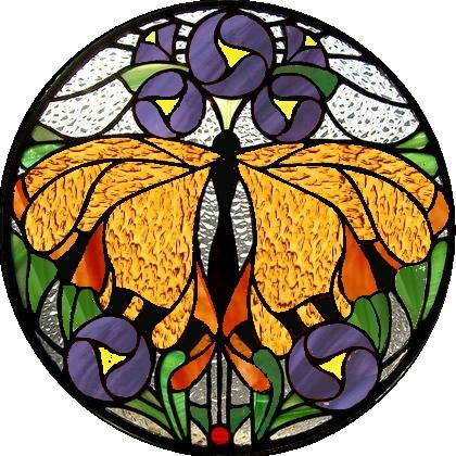Round Windows | Stained Glass Panels | A Glass Menagerie
