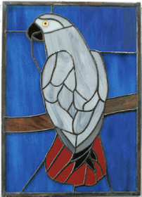 Birds & Animals | window panels | A Glass Menagerie