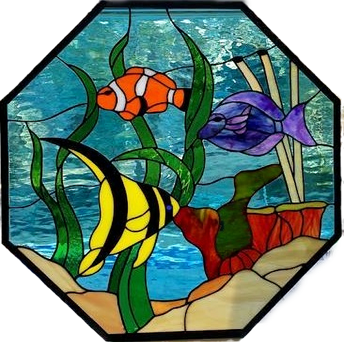 Tropical Fish Octagon | A Glass Menagerie
