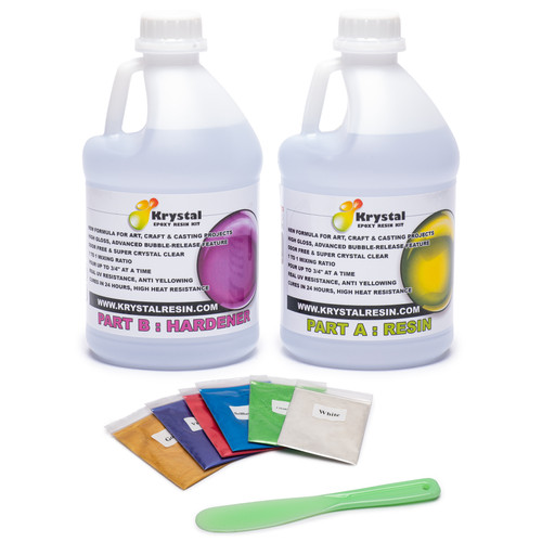 1 Gallon Casting Resin Kit | krystalresin