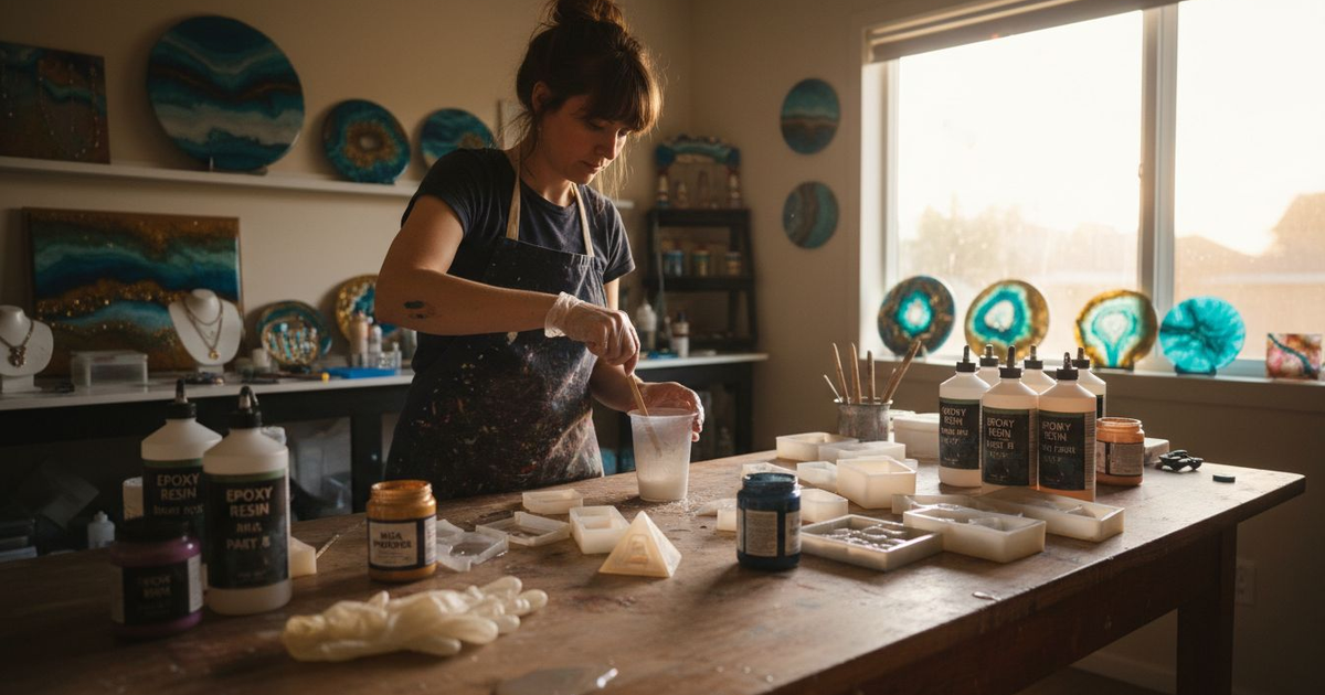 7 Types of Epoxy Resin Every Resin Artist Should Know