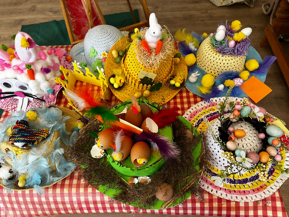 Easter Bonnet entries so far!