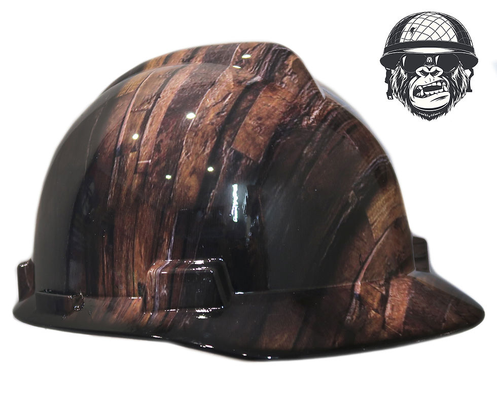 Rustic Timber MSA Cap | Cool Hard Hats