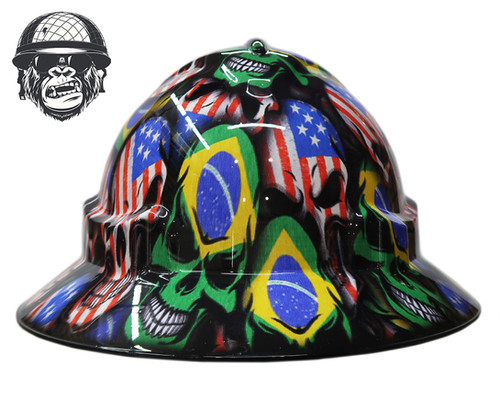 American Brazil Skulls Pro Choice Wide | Cool Hard Hats