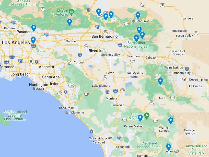 Where To See Fall Leaves in Southern California