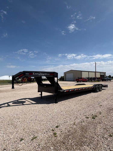 32' Gooseneck Lowboy Equipment Trailer 14K | Plains