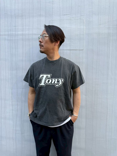 Tony Logo “渾身”Tee / 25SM-008 BLACKの通販 | Tony Taizsun トニータイズサン