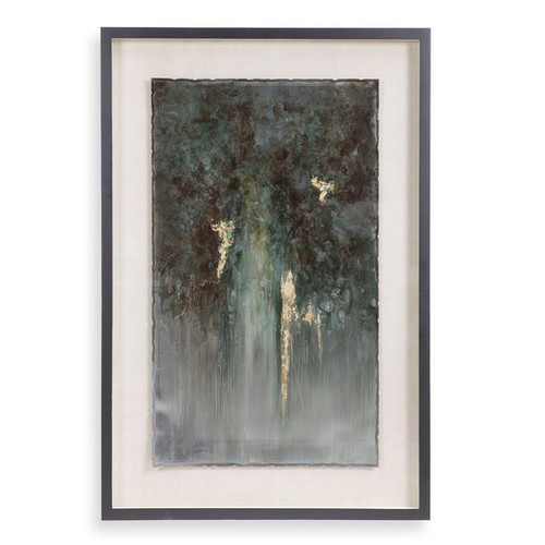 Rustic Patina Grande Framed Print | Furnished By Holly