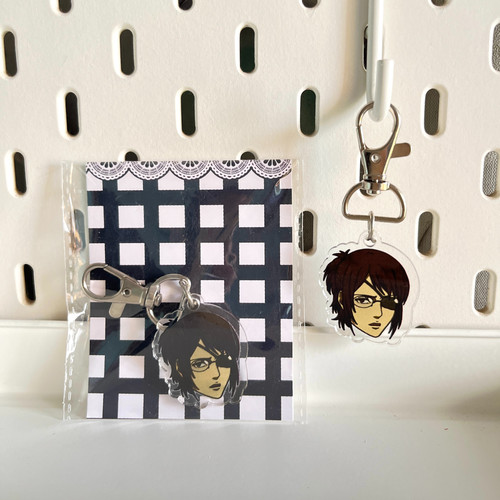 Titan scientist keychain | Eri Arts Shop