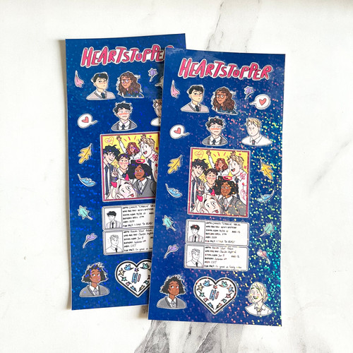 HeartStopper stickersheet | Eri Arts India