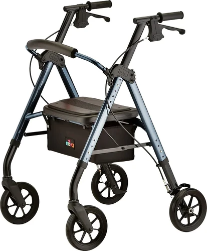 STAR 8 DX ROLLATOR - BLUE | CFS Medical Supplies