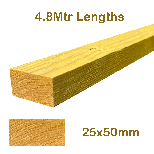 25x50 IASPIS Super Yellow Roofing Batten | Roofing Yard Ltd