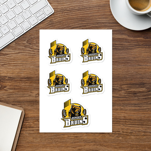 Bruins Sticker sheet | Border Bruins
