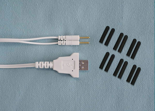 Micropulsing Cord with Rubber Probes—USB Plug—Long | newstart2wellness