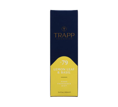 Trapp Fragrance Lemon Leaf & Basil Spray Mist | Kenneth Ludwig